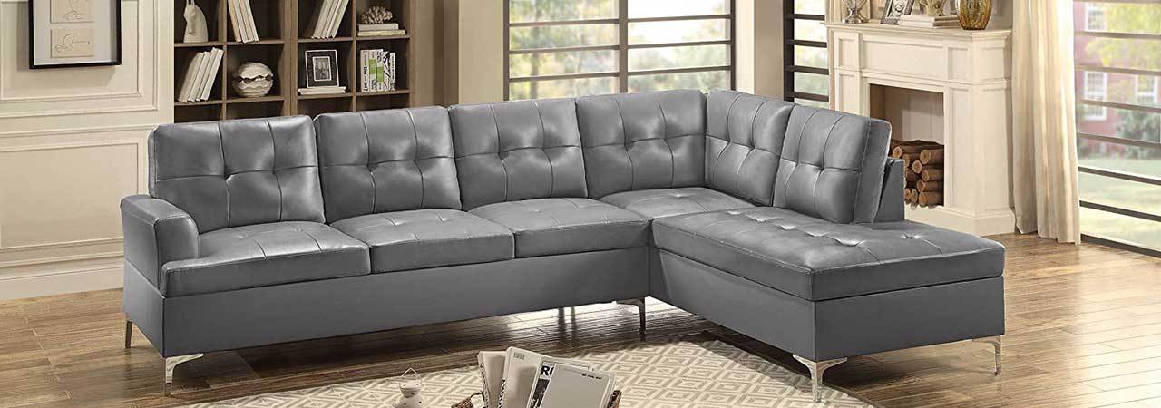 5 Best Faux Leather Sectionals - Sept. 2022 - BestReviews